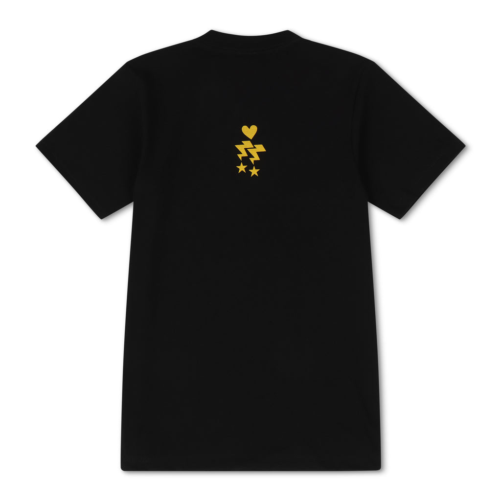 Dead Fresh Crew Highlighted "A" T-Shirt - Black